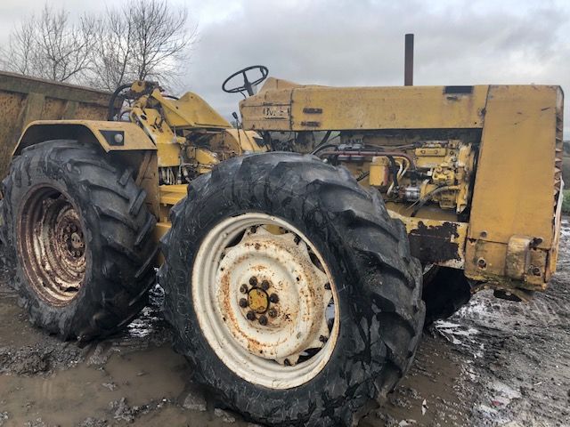 Muir Hill 101 Tractor & 20T Dump Trailer RARE Hydra Hitch - WH Bond ...